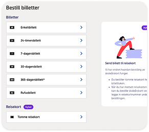 3. Velg det du skal kjøpe, og fullfør kjøpet med noen få klikk